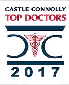 Congratulations to our Castle Connolly “Top Doctors 2017”